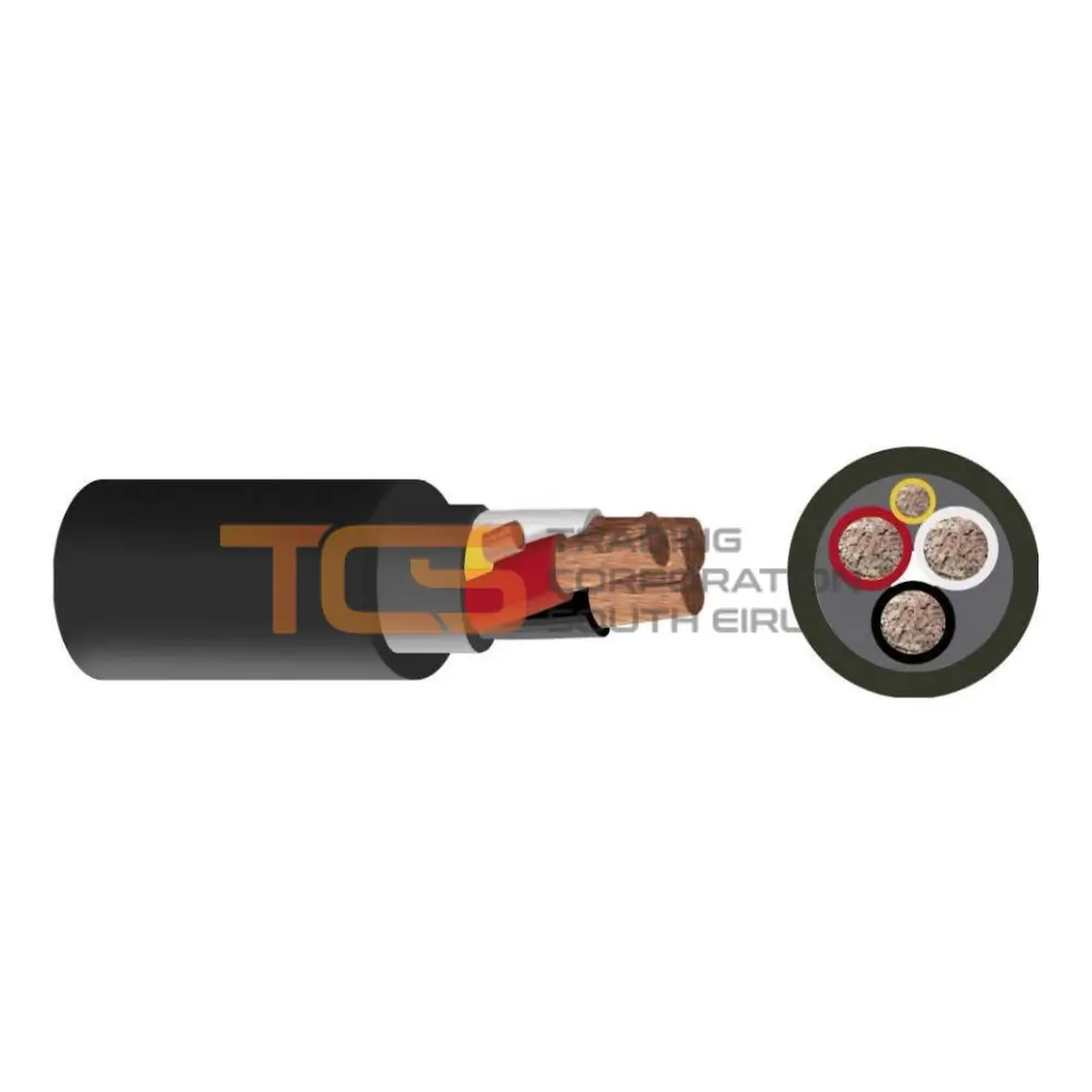 Cable N2XY 3x50+1x25mm2, 0.6/1kV XLPE/PVC, Clase 5 - TCS Energy