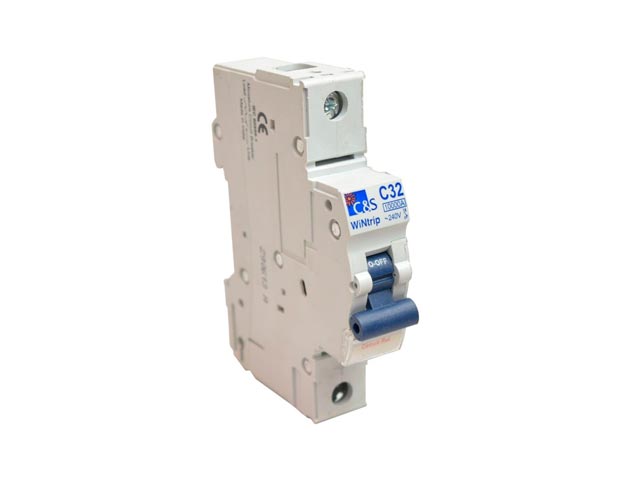 Interruptor termomagnético 1x32A 10kA 240/415V tipo C DIN – TCS Energy